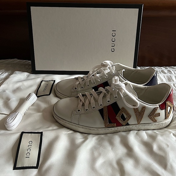 Gucci | Shoes | Gucci Loved Sneakers | Poshmark